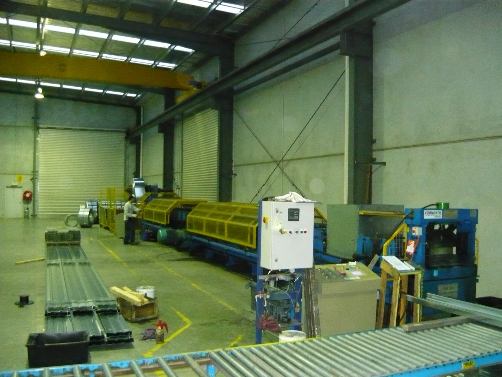 CHRISTIE PACIFIC CASE HISTORY: Form Rolling Plant.