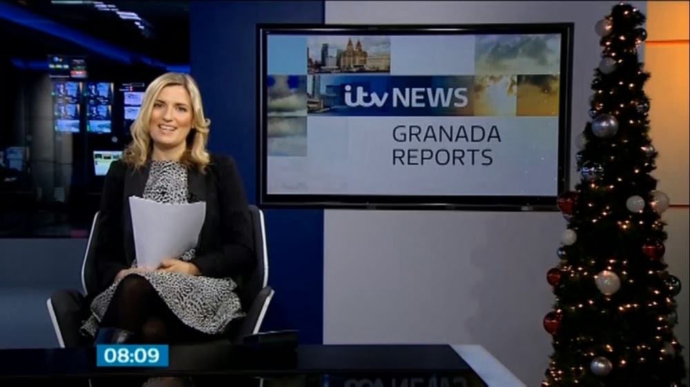 UK Regional News Caps: Sarah Rogers - ITV Granada