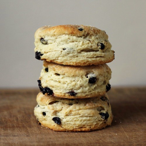 Cookistry: Dried-Blueberry Biscuits