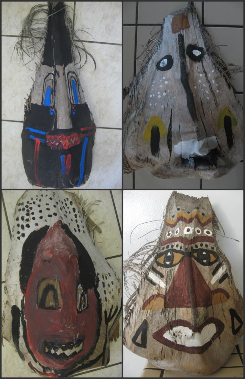 MaryMaking: Palm Frond Masks