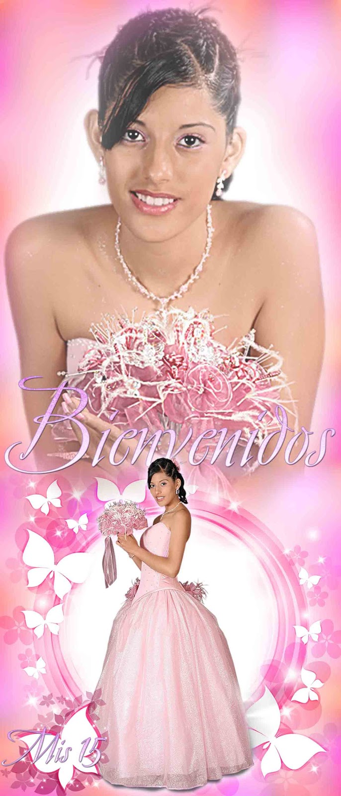 Banner de recuerdo para 15 años - Recursos para impresores y diseñadores.