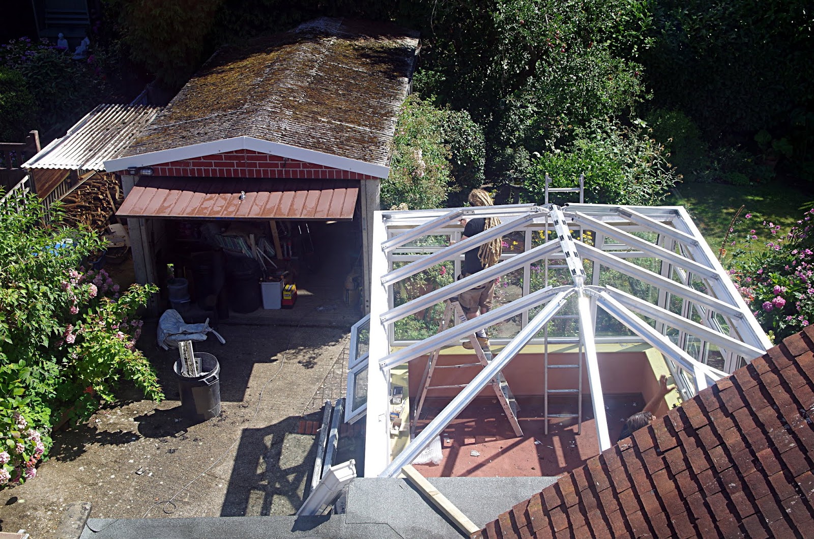 Captain Bodgit: Solid Conservatory Roof Conversion