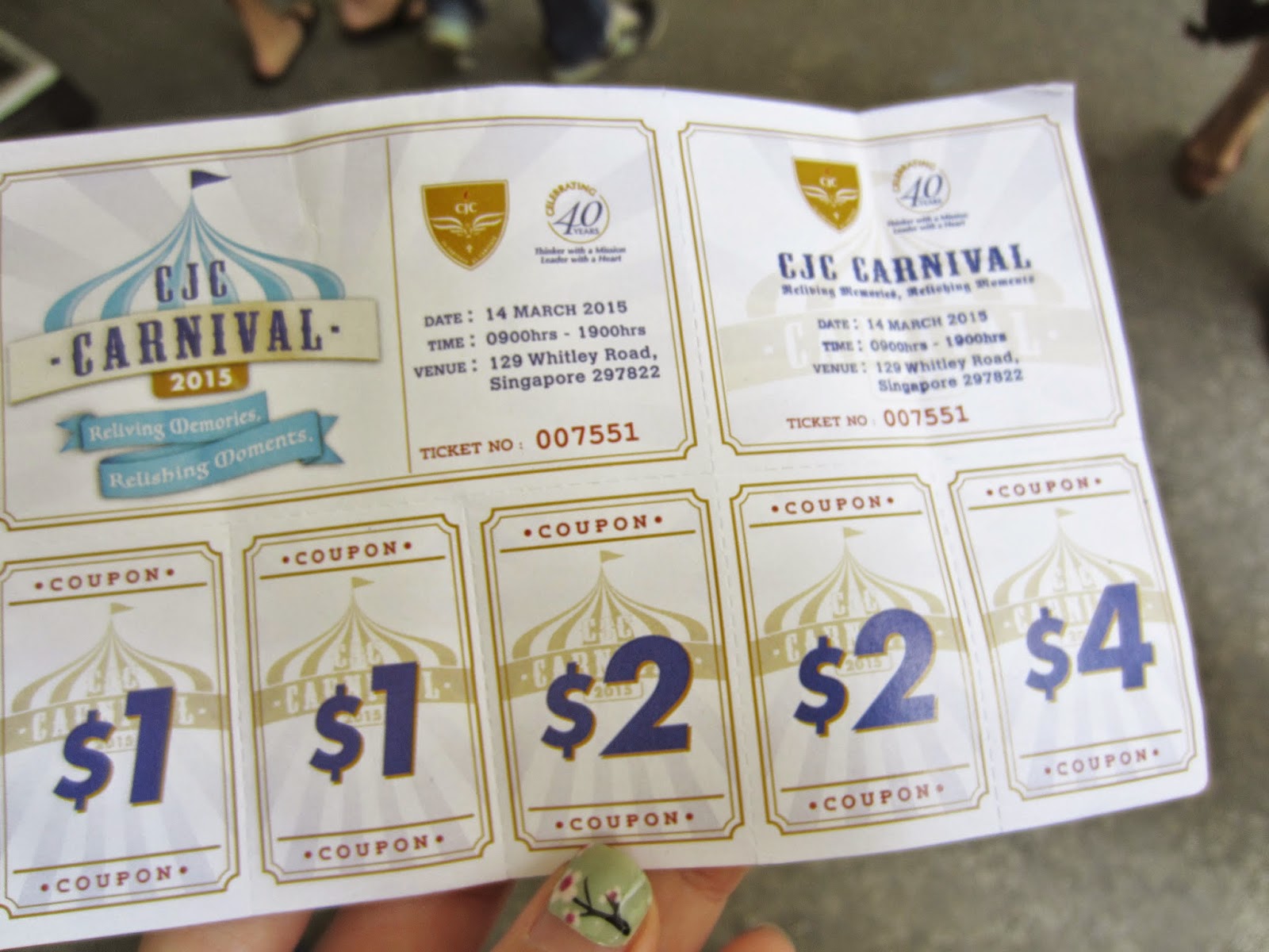 从心开始, 知足让开心变简单: CJC Carnival 2015