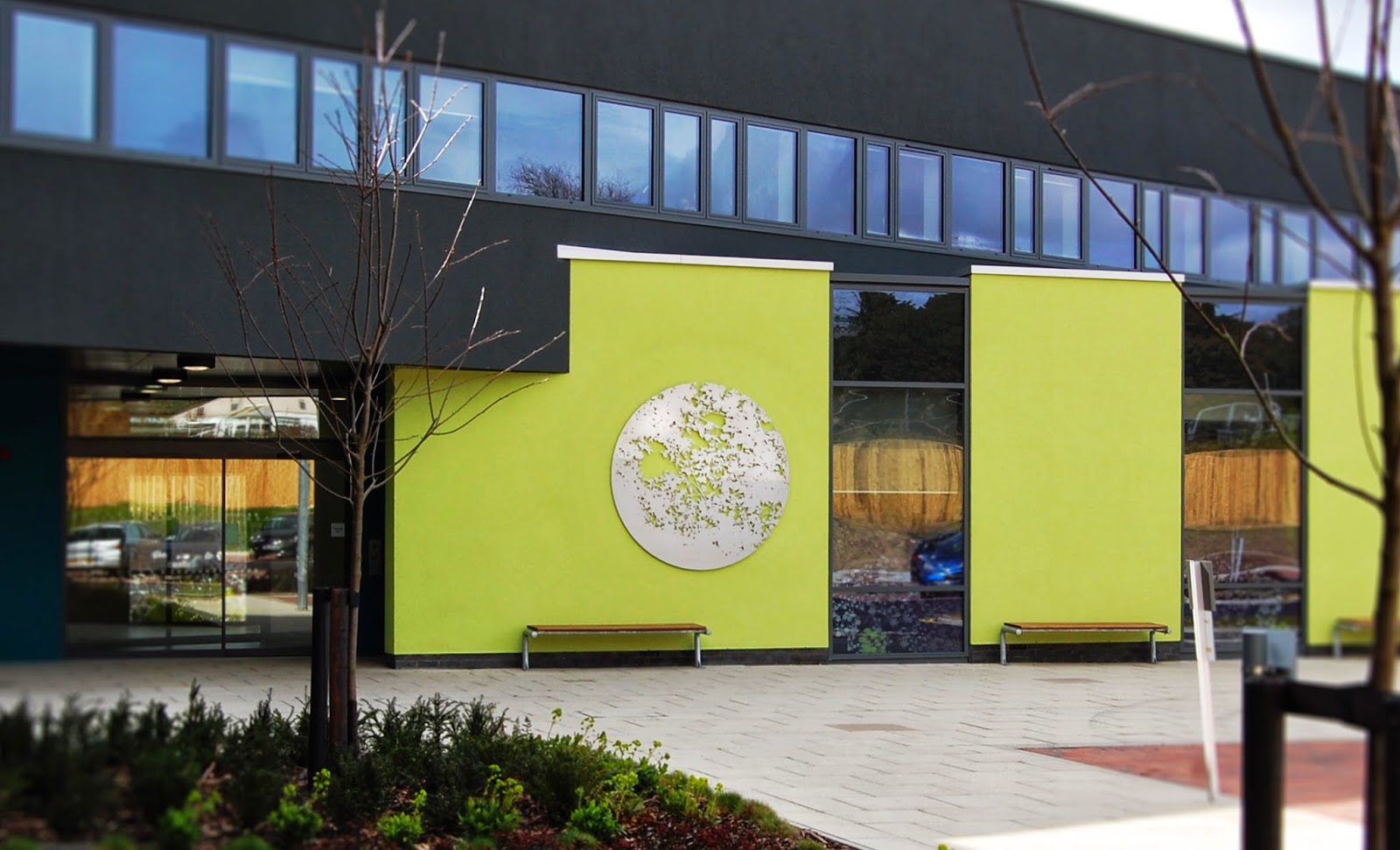 ian turnock sculpture: The Whiteleaf Centre sculpture commission