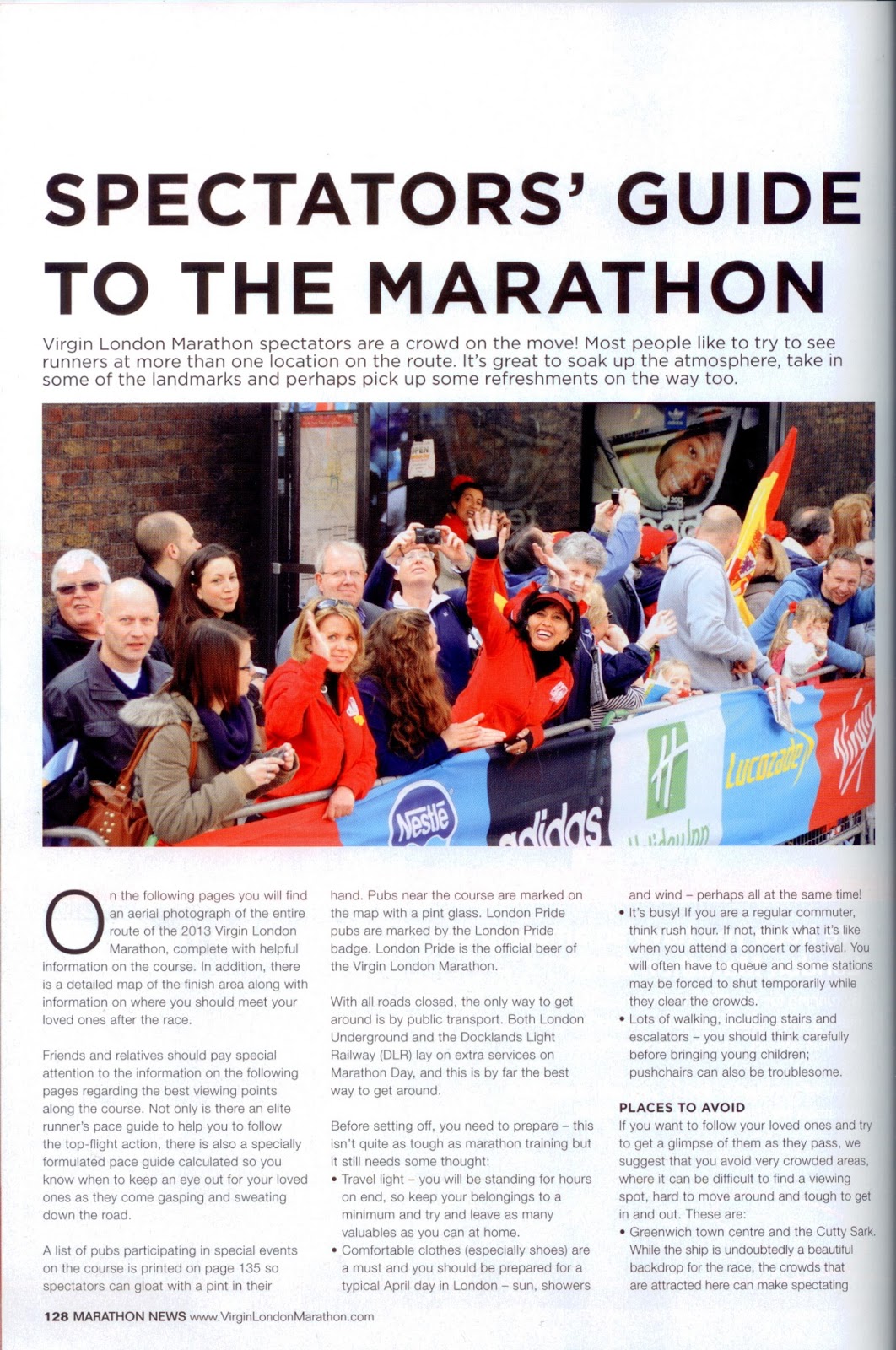 TeamEmAndMe: Marathon Spectator Guide