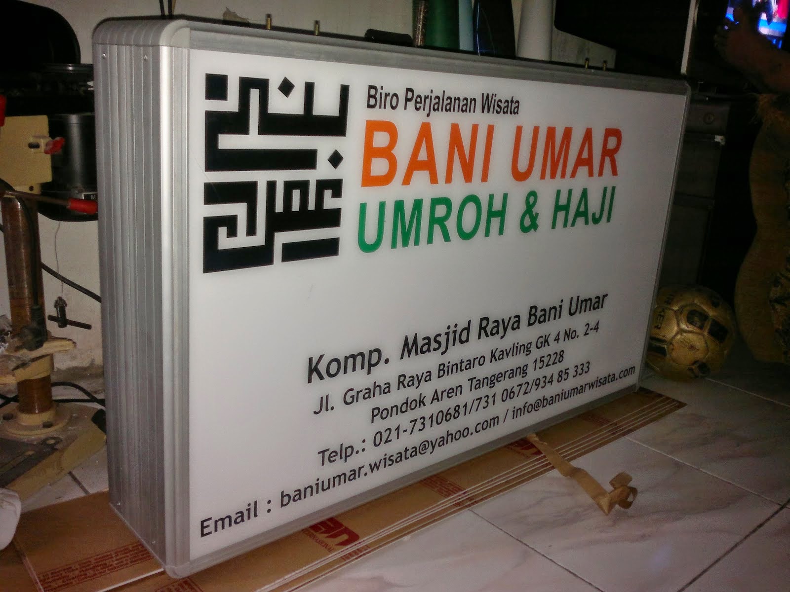Jasa Bikin Neon Box Murah | Pembuatan Neon Box | Cetak Spanduk Semarang ...