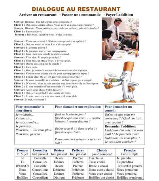 fleChristine: Dialogue: au restaurant