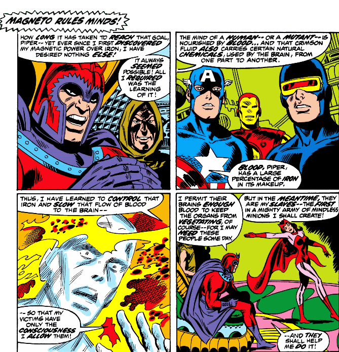 The Peerless Power of Comics!: The Mental Might of... Magneto??