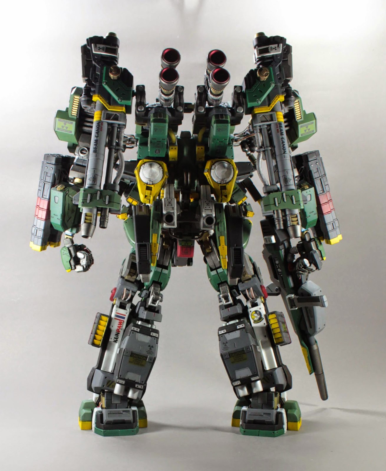 Custom Build: 1/144 GNG-0001-Strike Buster + GN Striker "Strike Buster ...