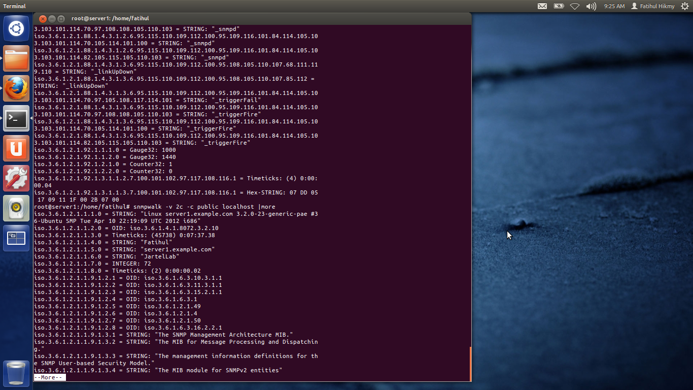 Purba Family: Tutorial Monitoring Jaringan Menggunakan SNMP dan MRTG pada Ubuntu 12.04