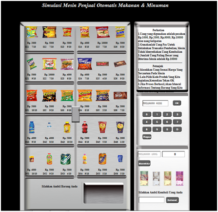 TEKNIK PEMODELAN DAN SIMULASI VENDING MACHINE ~ Diskusi Kom B Ilkom