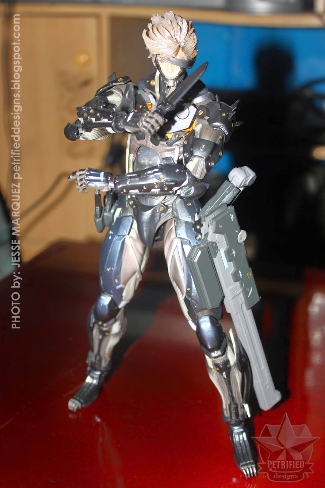 Raiden mgr armor patterns pepakura saber - bapgamer