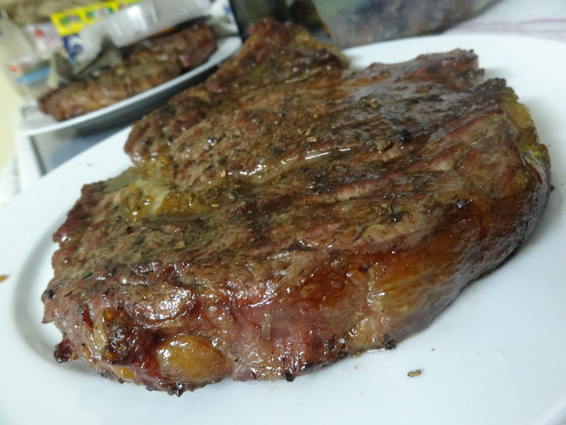 rather peckish: Canadian Prime: Rib Eye Steaks