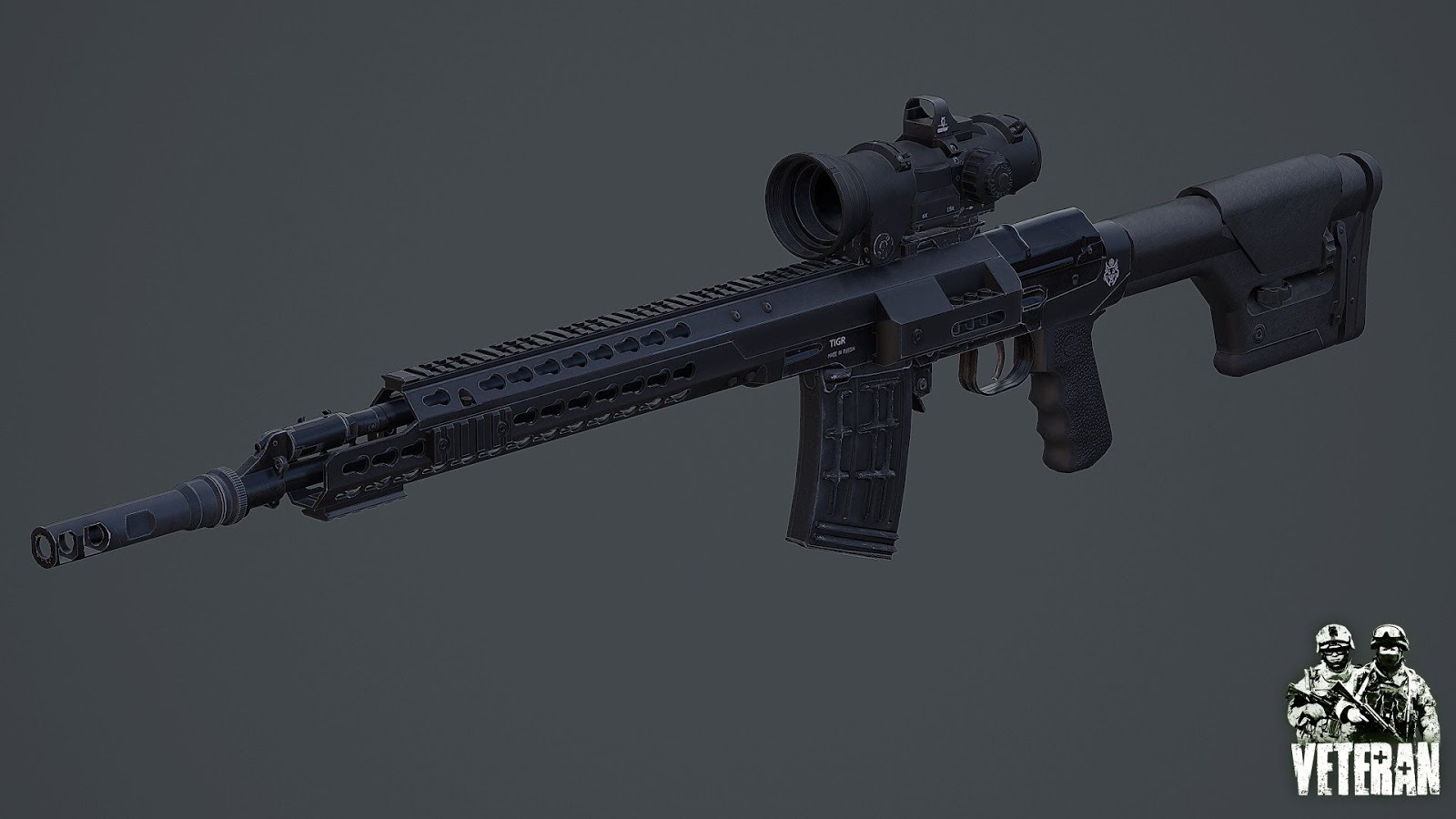 新しい装備で現代戦を Arma 3 で可能な Veteran MOD で Тigr-01 (SAG SVD МК1) を作製 | 弱者の日記 ...