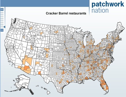 The Art Of The Rural: Our Patchwork Culture: Mapping Rural America