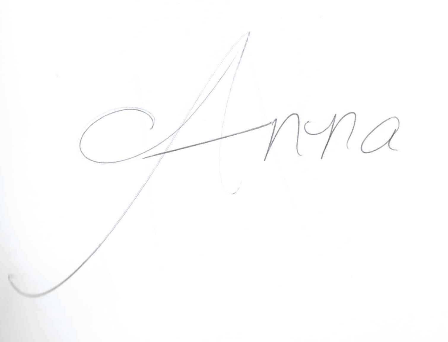Anna Frozen Disney Parks Autograph