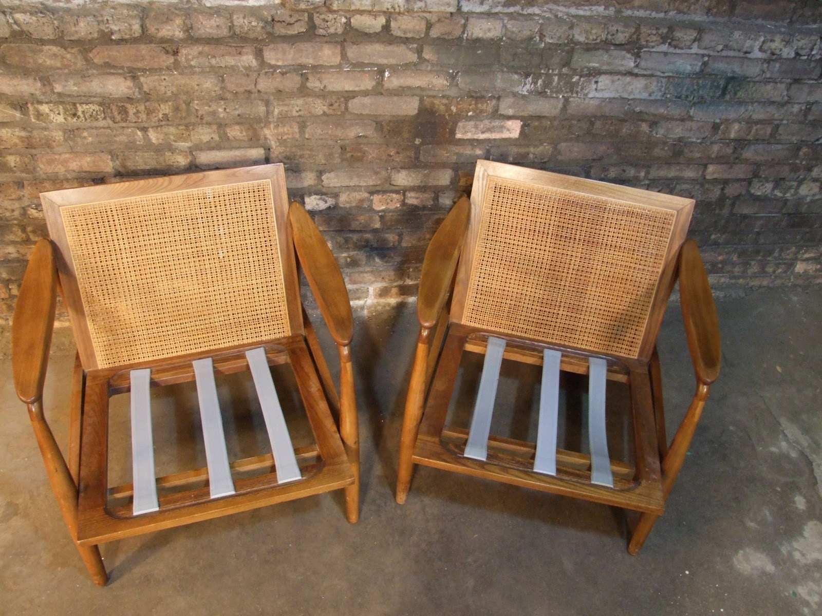 Mid Century Chicago: Ricardson Nemschoff "Peabody Collection" Chairs