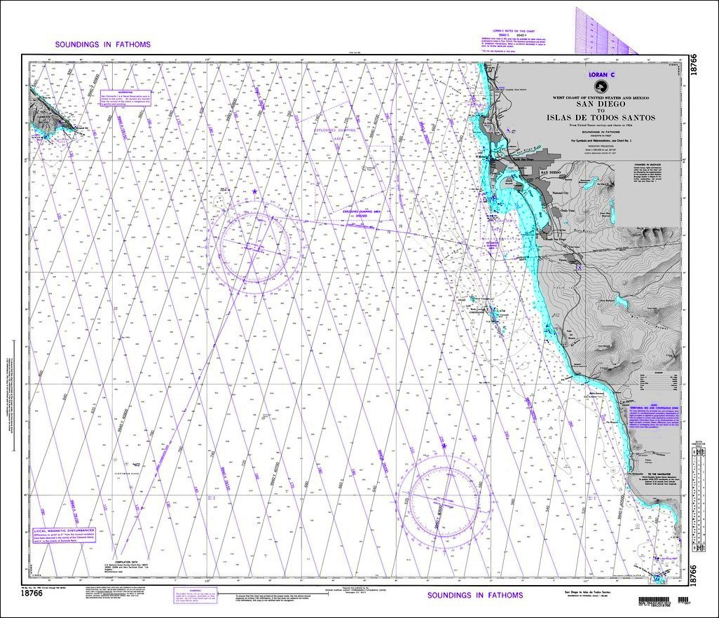 Take a Trip on a Survey Ship: USNS Michelson: Loran C: Chains & Charts