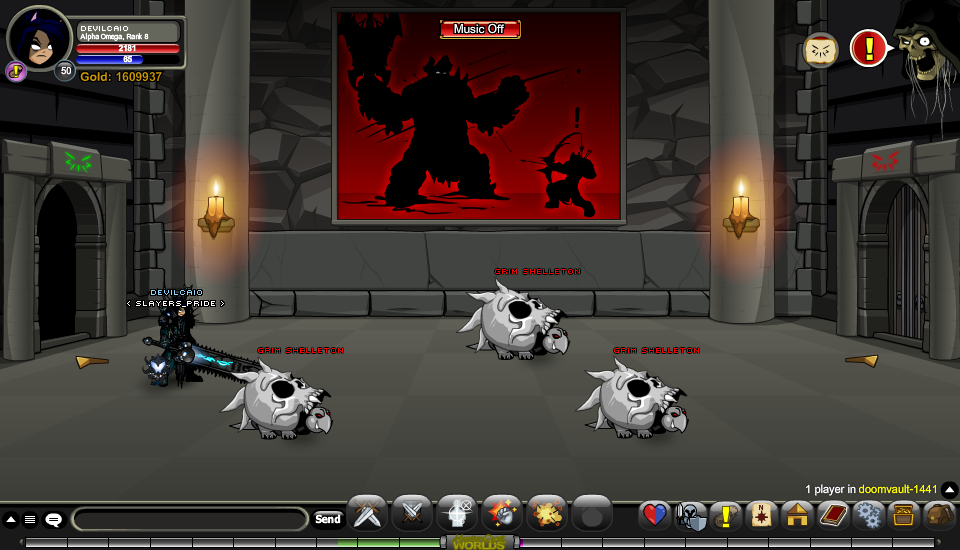 Top aqworld: Evento Completo DoomVault - GrimSkull