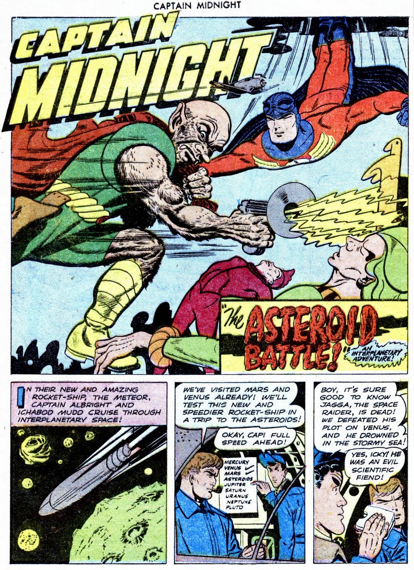 Pappy's Golden Age Comics Blogzine: Number 1485: Captain Midnight and ...