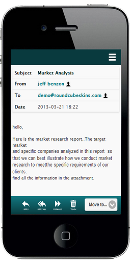 Roundcube Skins & Themes for Desktop and Mobile