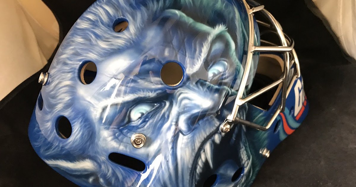 I Love Goalies!: Thomas Greiss 2018-19 Mask