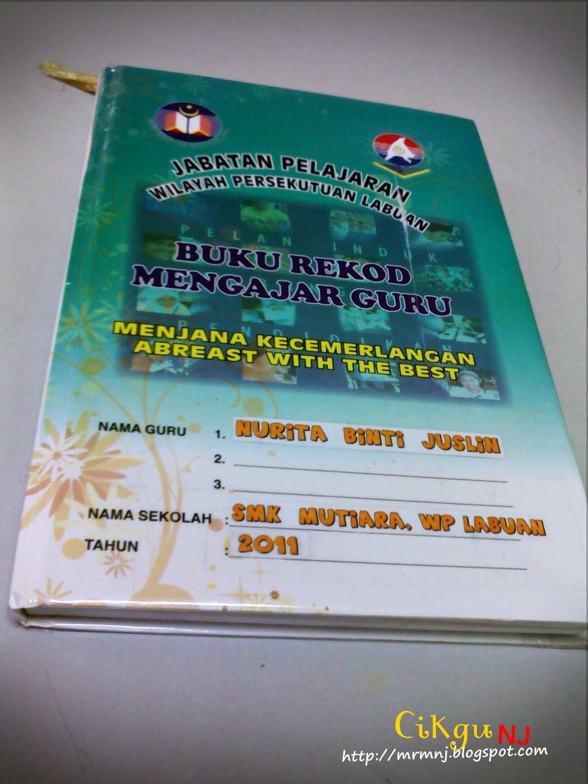 mrmnj: REKOD MENGAJAR GURU