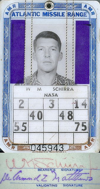Official Astronaut Id Card