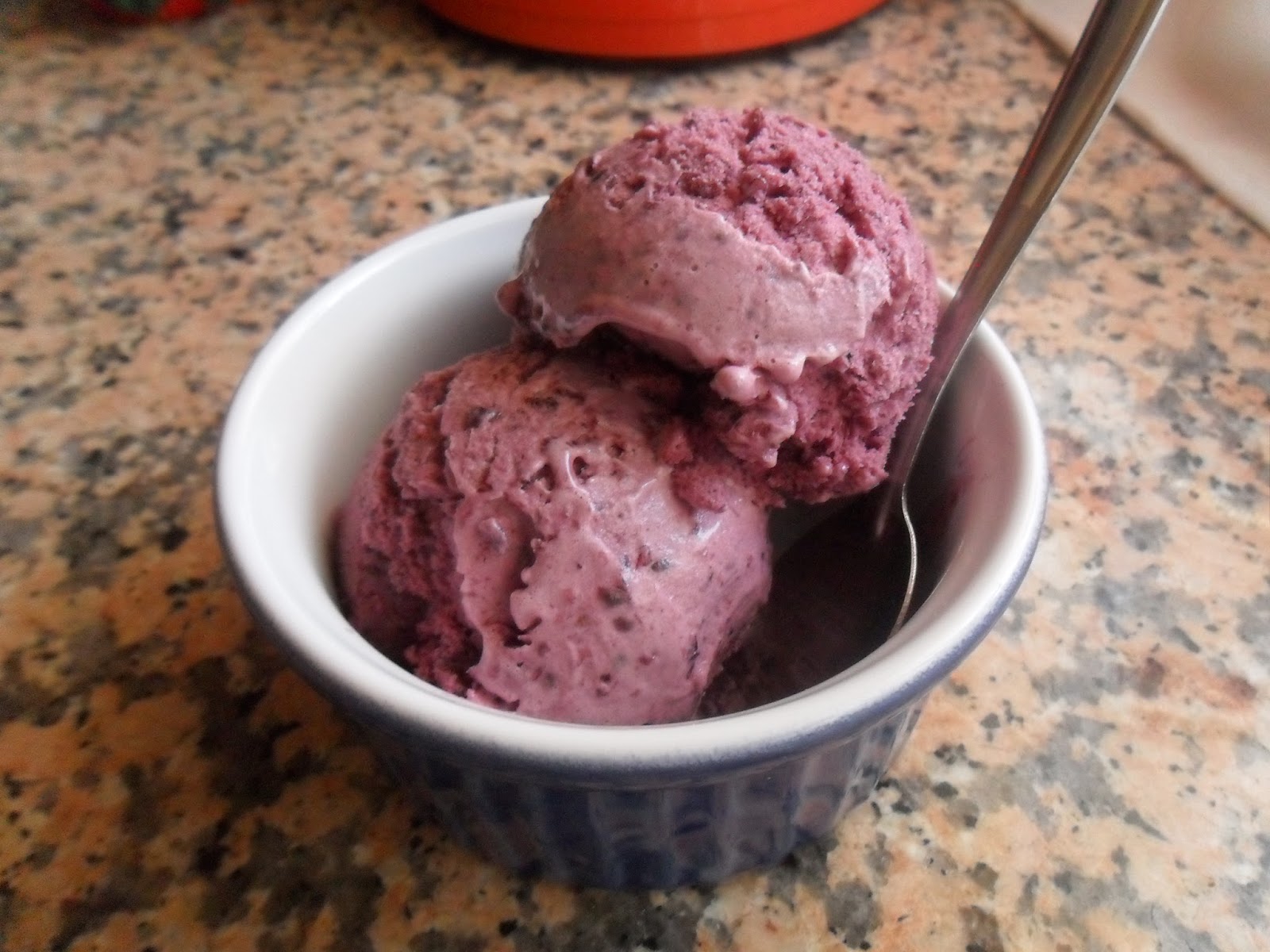 Rececatas: Helado de moras