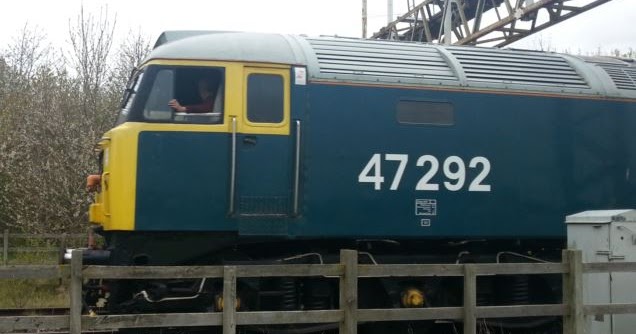 Nottingham Science Blog: Great Central Railway 47292 and 8274
