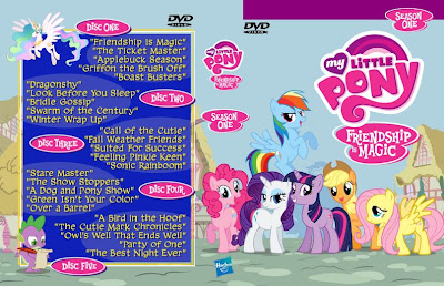 Equestria Daily - MLP Stuff!: MLP Custom DVD Mockup