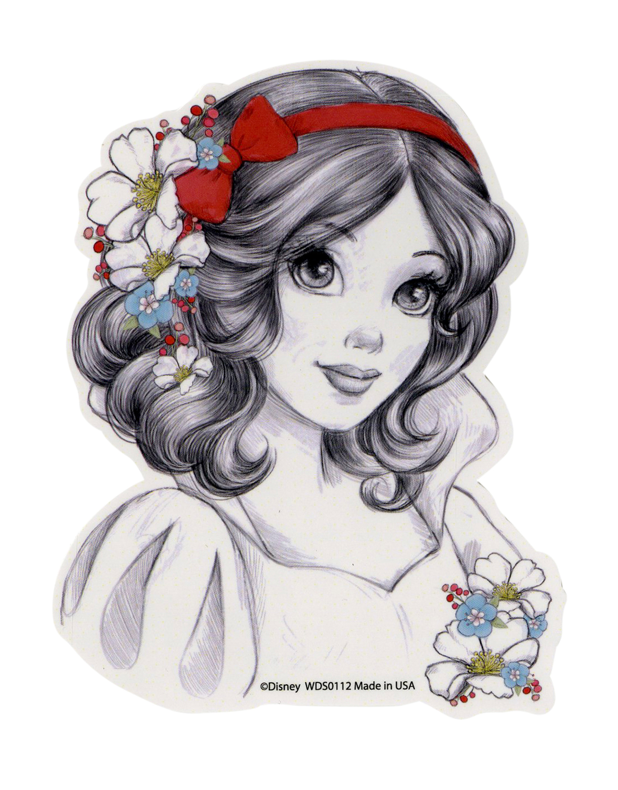 Filmic Light - Snow White Archive: Hot Topic Sketch Sticker