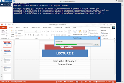 Daniel: Batch Convert ppt doc xls to PDF using PowerShell