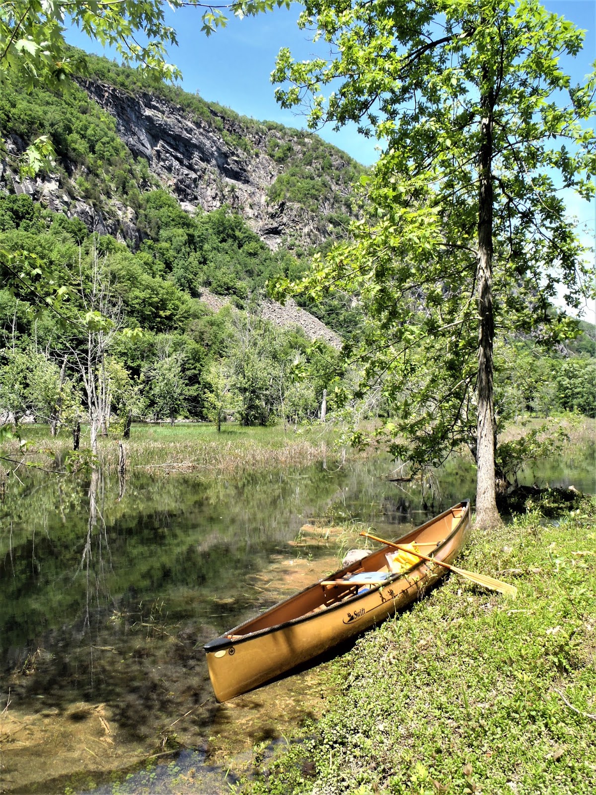 JABE POND, LAKE GEORGE ROGERS ROCK, SOUTH BAY LAKE CHAMPLAIN paddling.
