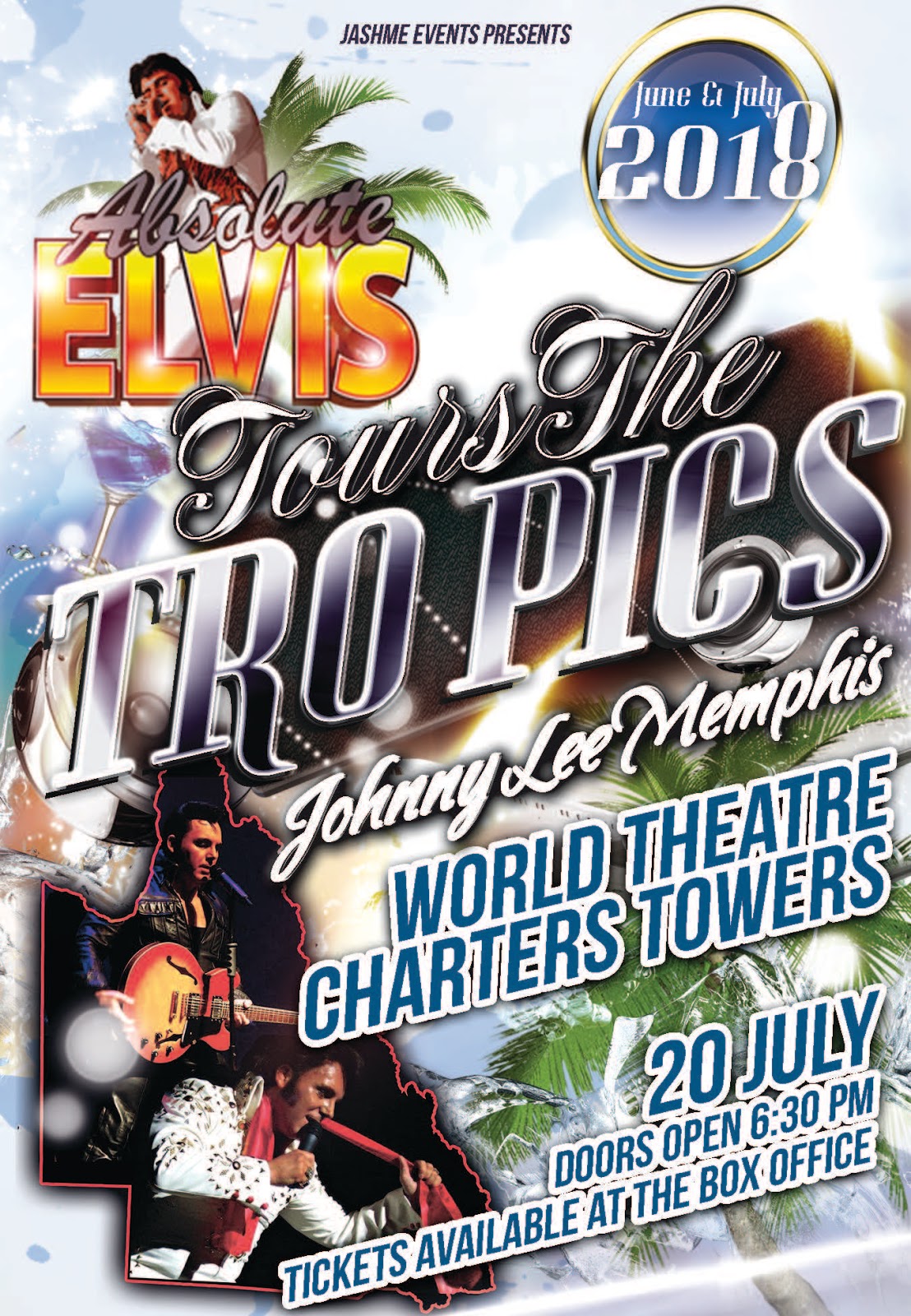 The World Theatre - Charters Towers: ABSOLUTE ELVIS - TOUR THE TROPICS ...