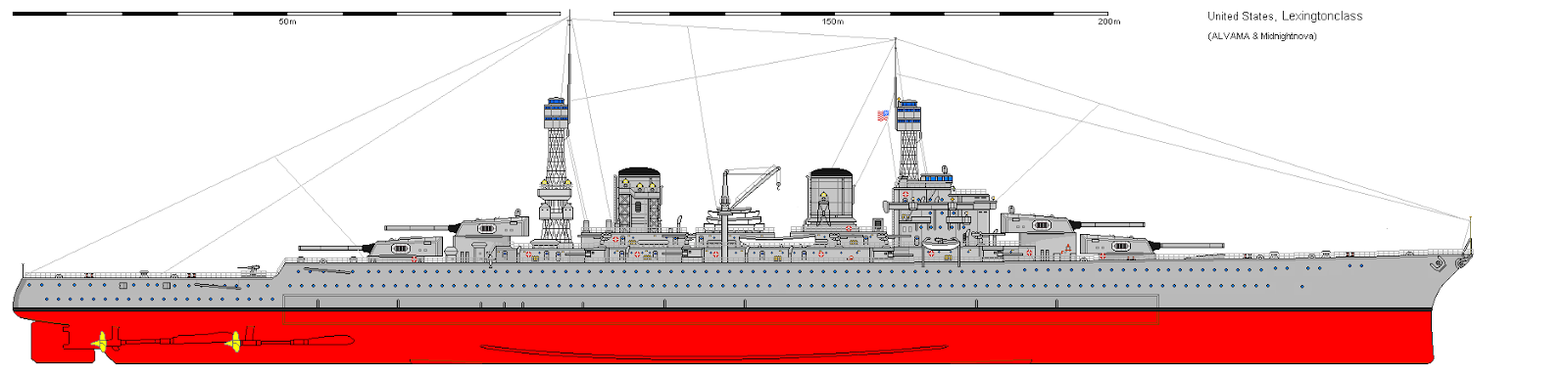 WARSHIPSRESEARCH: American battle cruiser USS Constellation (CC-2) 1920 ...