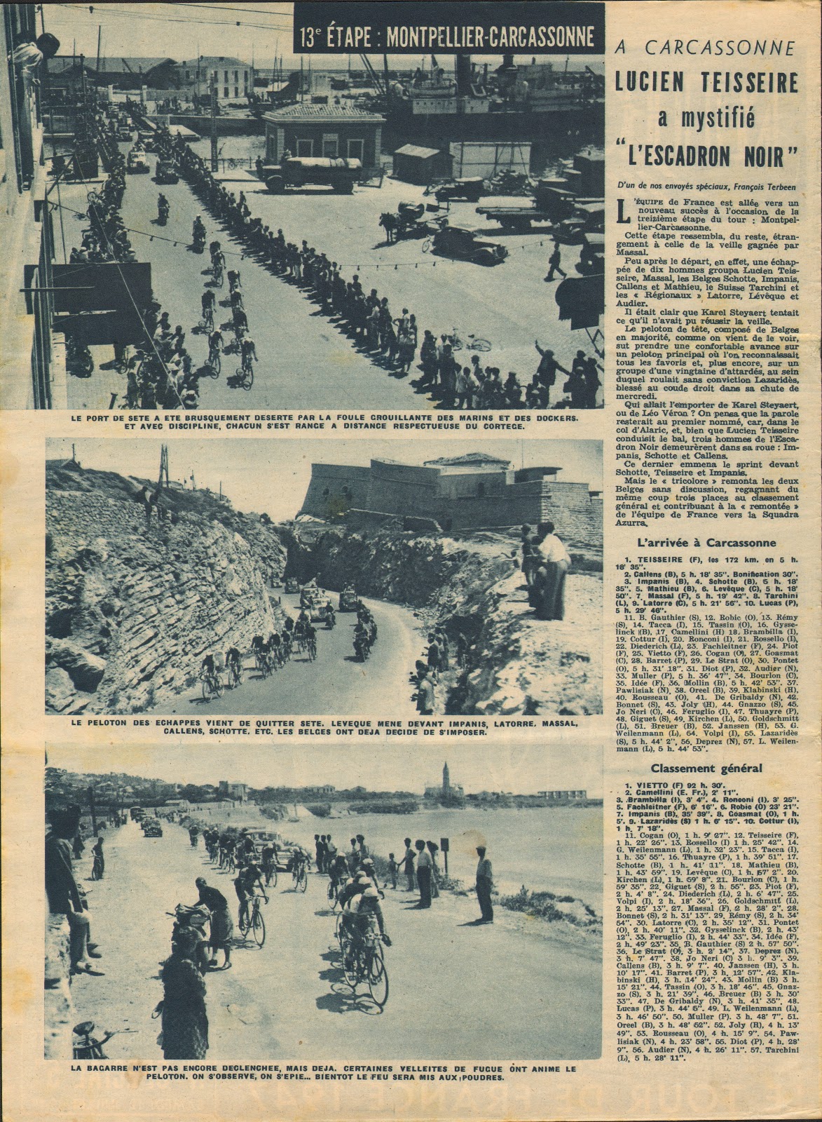 Cycling Passions: 34th - Tour de France - 1947