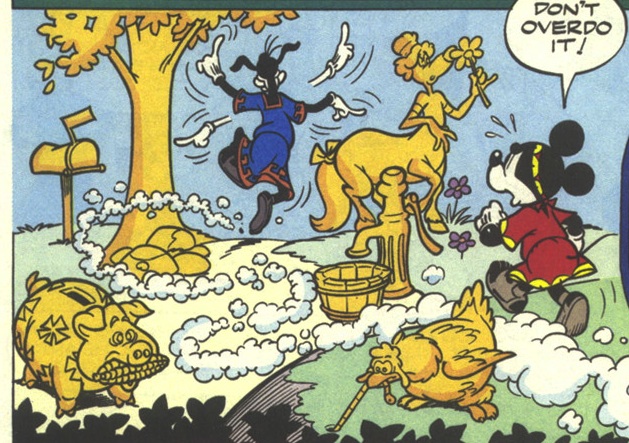 Duck Comics Revue: "A Very Goofy King Midas"