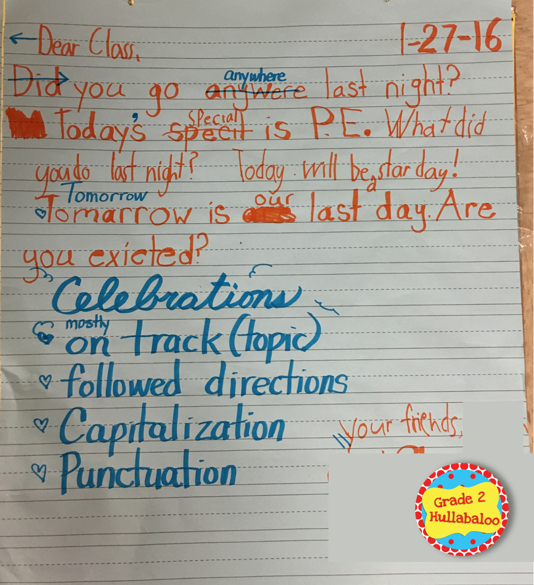 Get More From Morning Message Time Grade 2 Hullabaloo Get More From Get More From Morning Message Time Grade 2 Hullabaloo Get More From