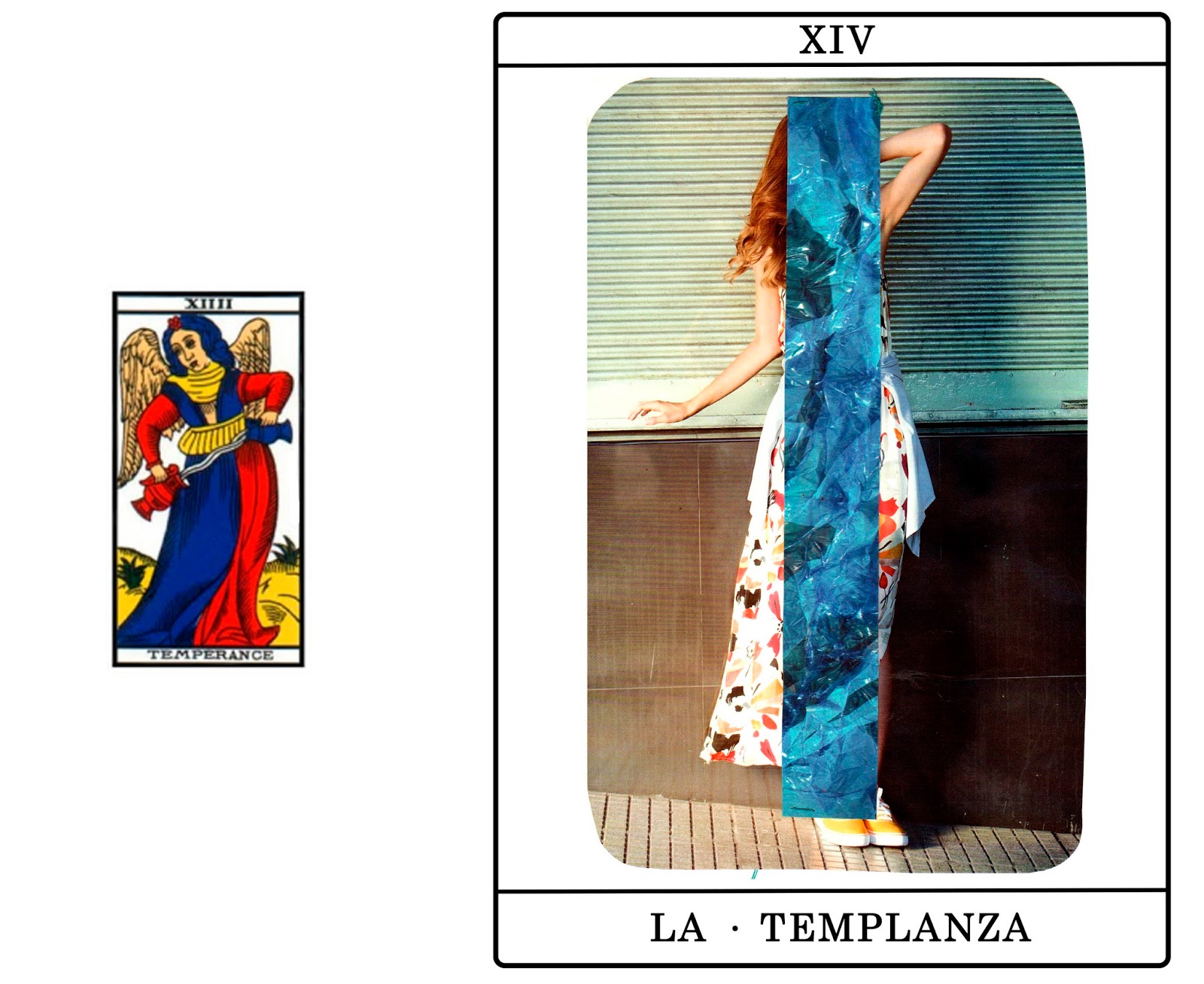 Javier Cuberos Xubero: Carta XIV- La templanza/ Serie del Tarot