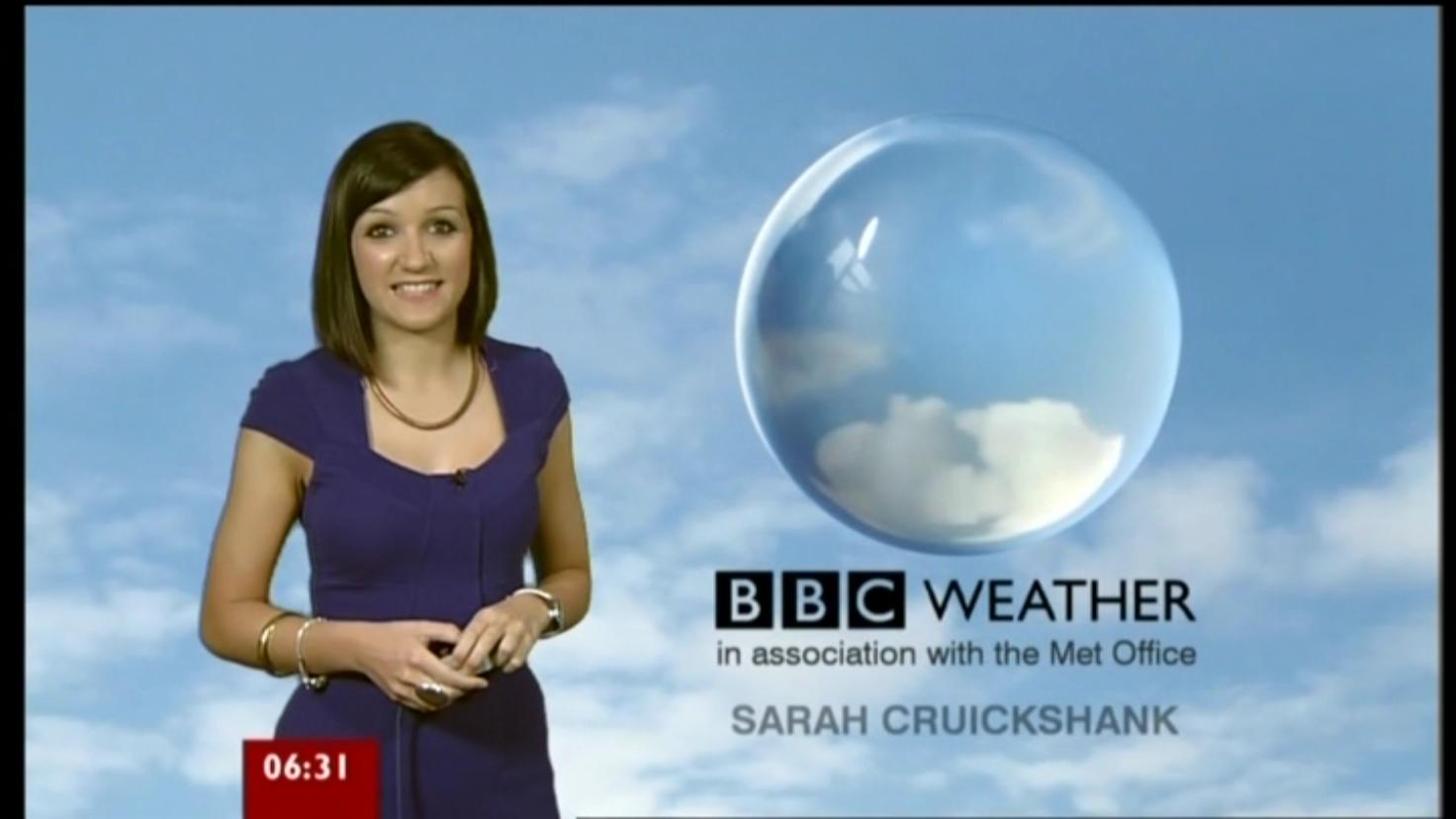 UK Regional News Caps: Sarah Cruickshank - Midlands Today weather
