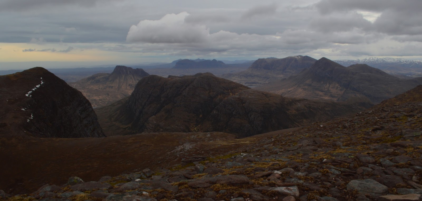 Mountain Coast River: Snow and Sun: Torridon & Coigach