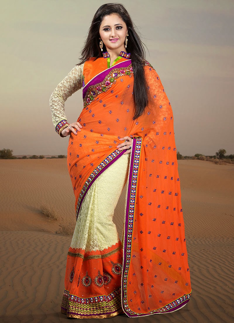 هوليوود فور عرب: Gorgeous Tapasya Uttaran In Half N Half Saree