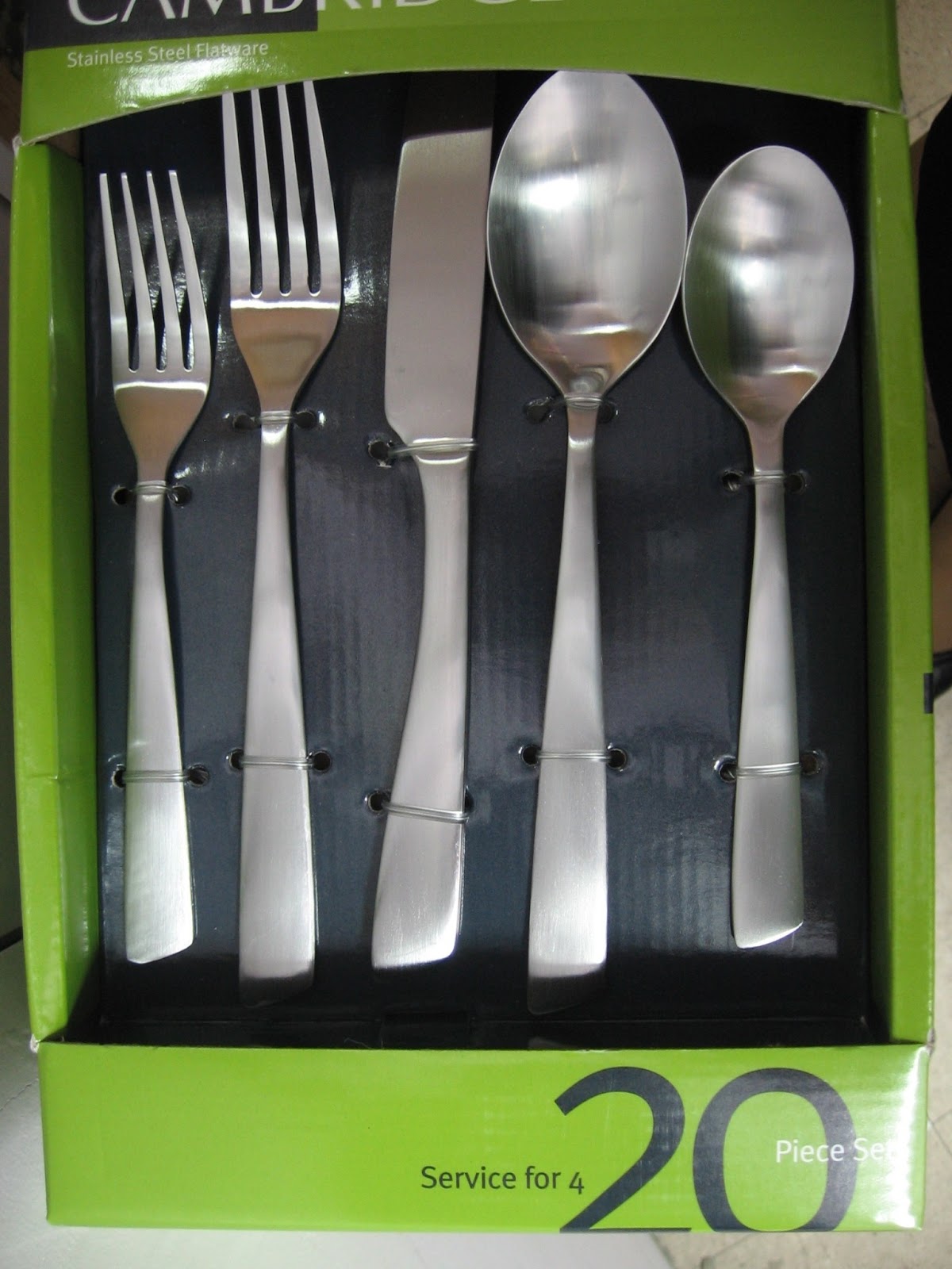 Prestige Cutlery: Cambridge Element 20pc