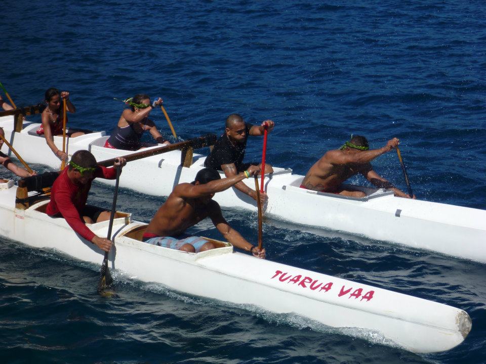 Surfski et Vaa à Huahine: Heiva i Huahine 2012 - V3 / V12
