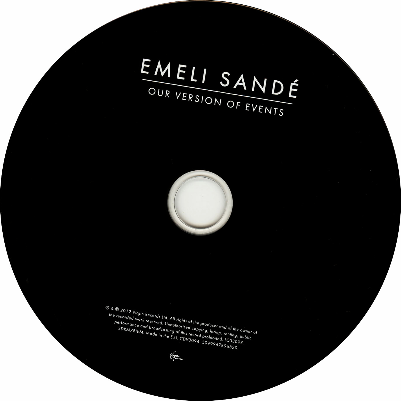 Encarte: Emeli Sandé - Our Version of Events - Encartes Pop
