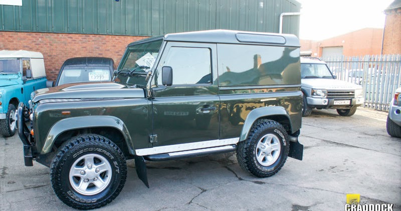 Landrover Defender: Land Rover 90 Defender 2.4TDi County van 2007 low ...
