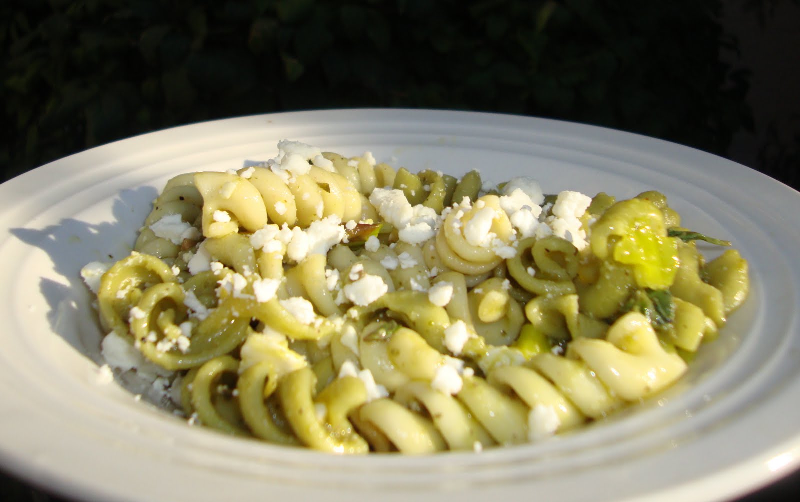 Food Floozie: Roasted Vegetable Pasta Salad for the EMU Game
