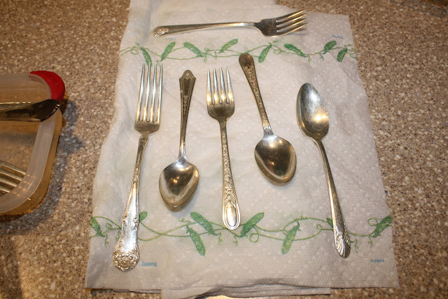 sew grown: Anthropologie Rediscovered Flatware "A mini Tutorial".