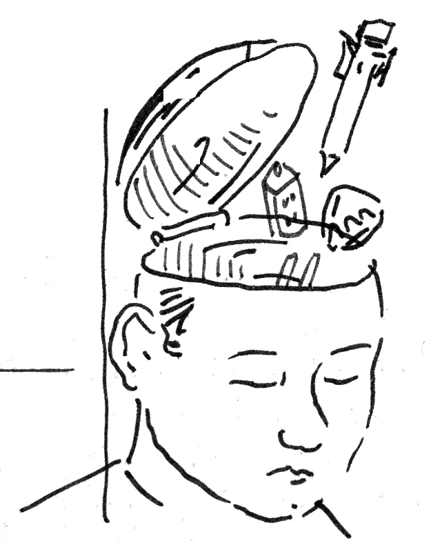 Open Head Drawing